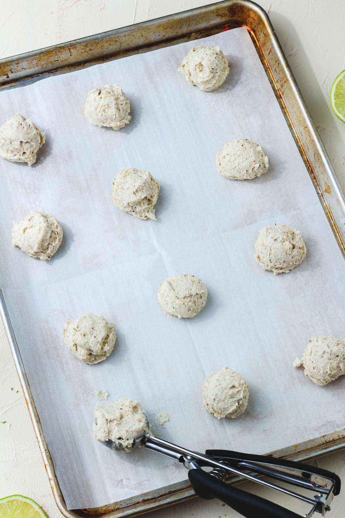 Soft Vegan Lime Cookies - My Life After Dairy