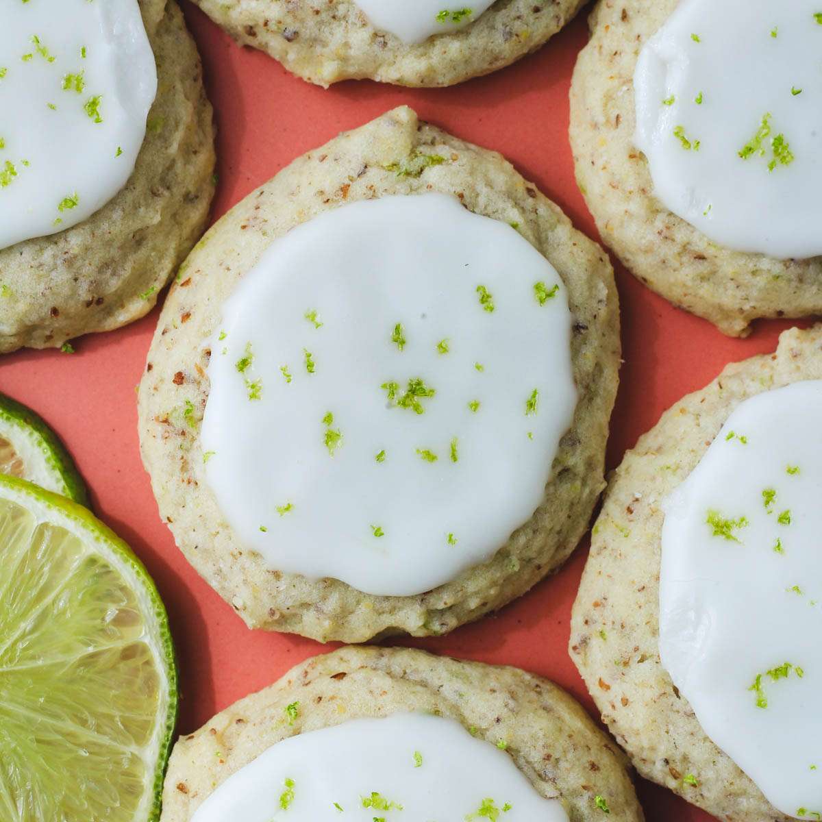 Soft Vegan Lime Cookies - My Life After Dairy
