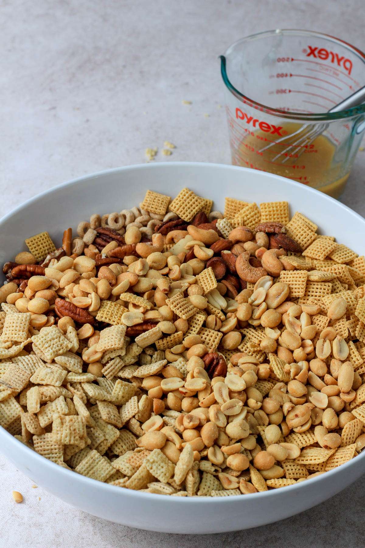 Texas Trash (Dairy-Free Chex Party Mix) - My Life After Dairy