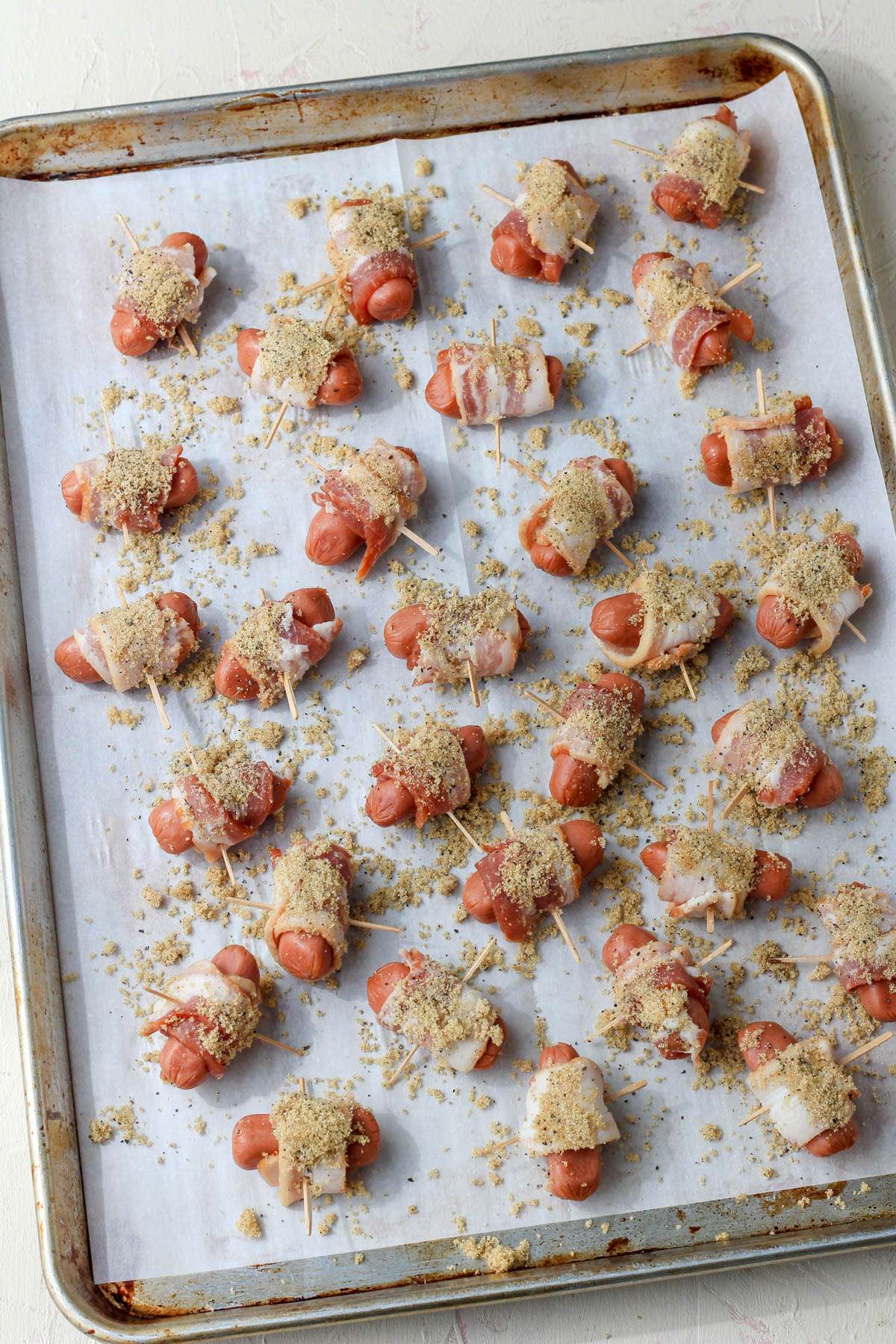 Bacon Wrapped Pigs in a Blanket - My Life After Dairy