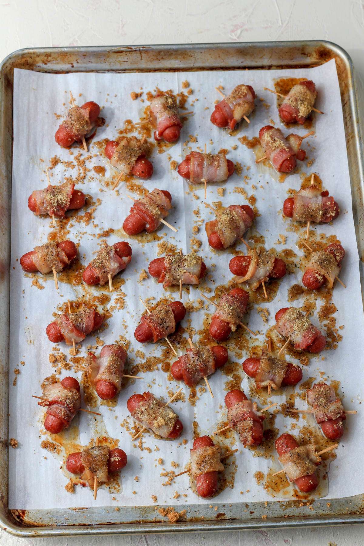 Bacon Wrapped Pigs in a Blanket - My Life After Dairy
