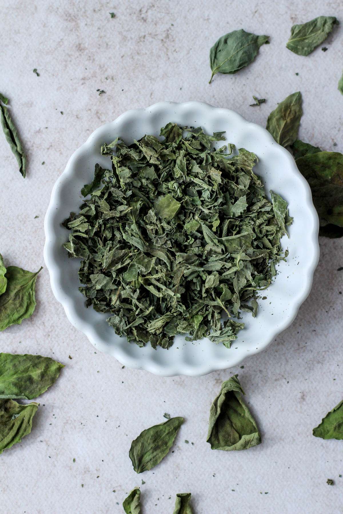 Dried Basil Tea - My Life After Dairy