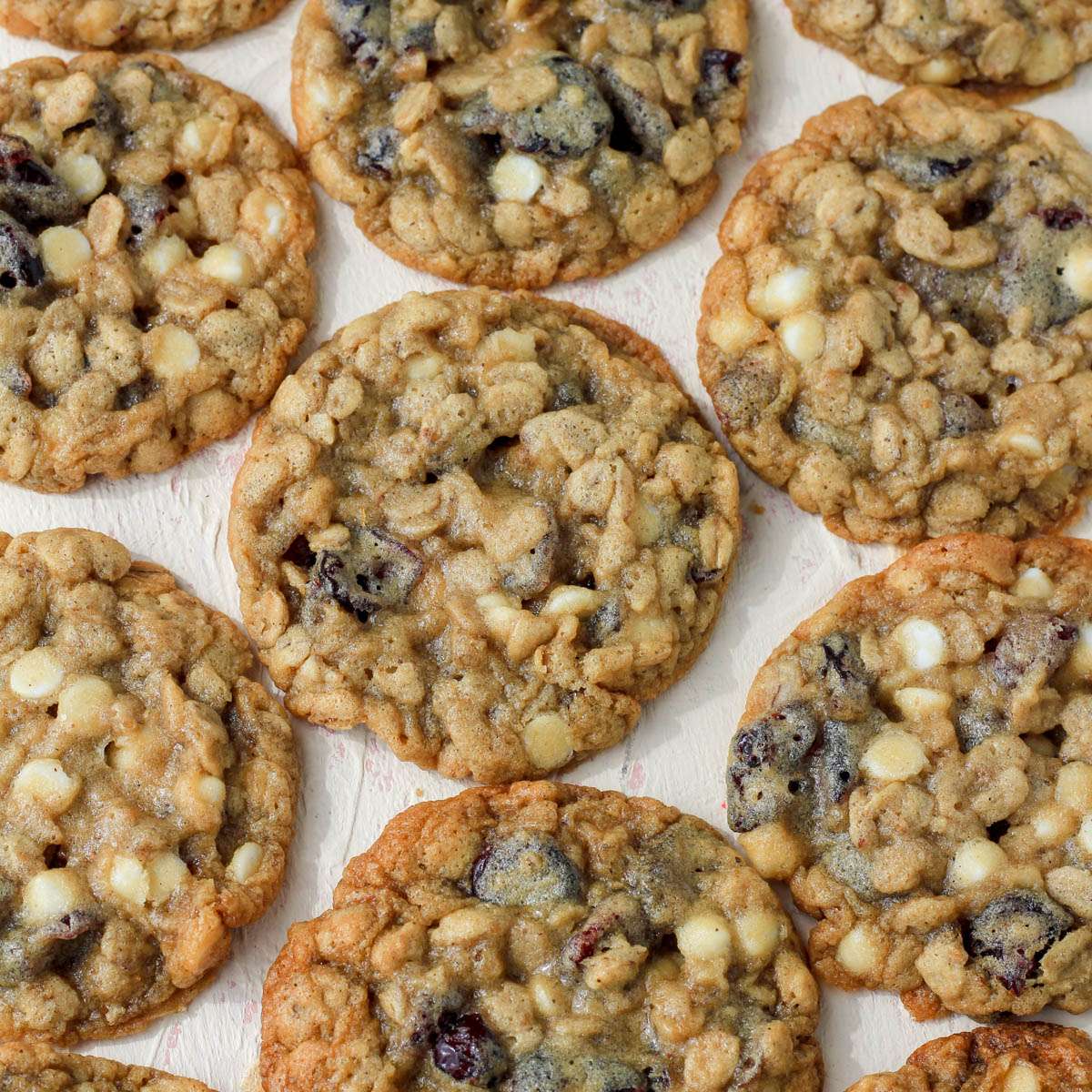 White Chocolate Oatmeal Cookies with Craisins - My Life After Dairy