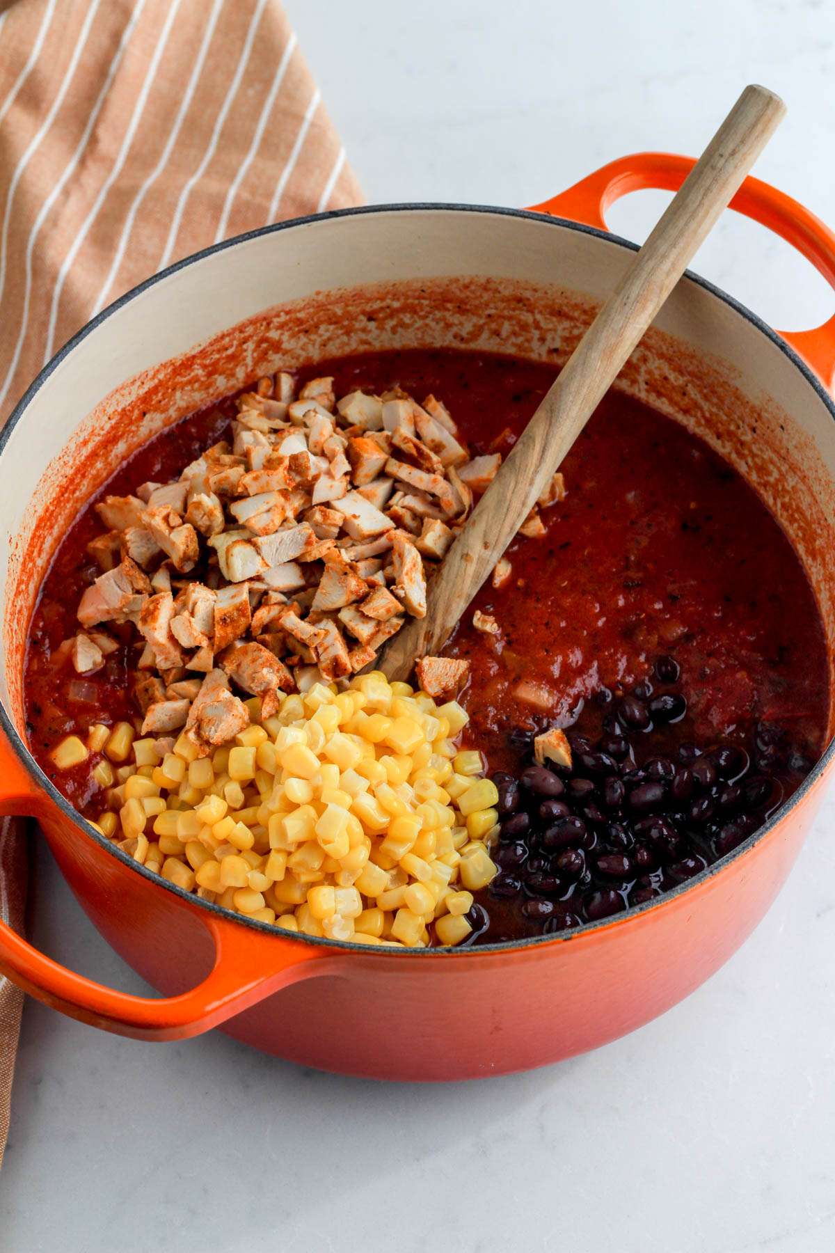 Creamy Southwest Chicken Tortilla Soup (Dairy-Free) - My Life After Dairy