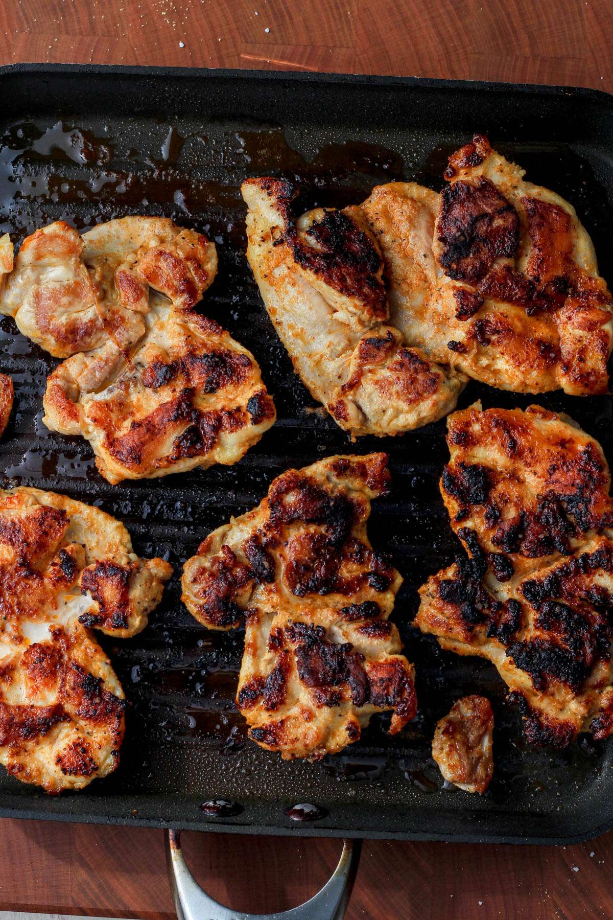 Juicy Grill Pan Chicken in the Kitchen - My Life After Dairy